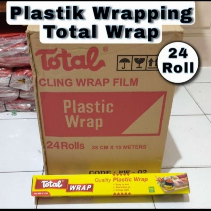 Jual Plastik Wrapping Makanan (1 Dus Isi-24 Roll) Di Seller Indah ...