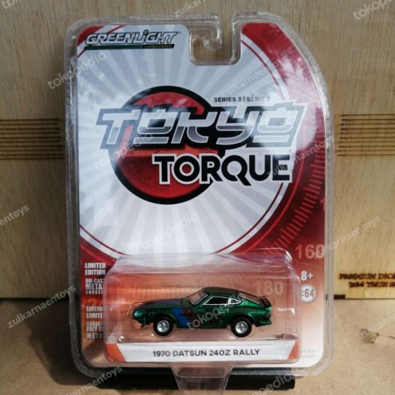 Promo Greenlight Green Machine Tokyo Torque 1970 Datsun 240Z Rally ...