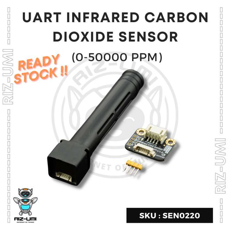 Jual DFRobot Gravity : UART Infrared CO2 Sensor (0-50000ppm) di Seller riz-umi - Balecatur, Kab ...