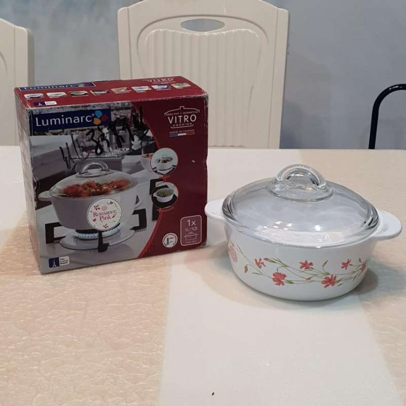 Jual Panci kaca tahan api Vitroline luminarc 1 L di Seller Cede raya ...
