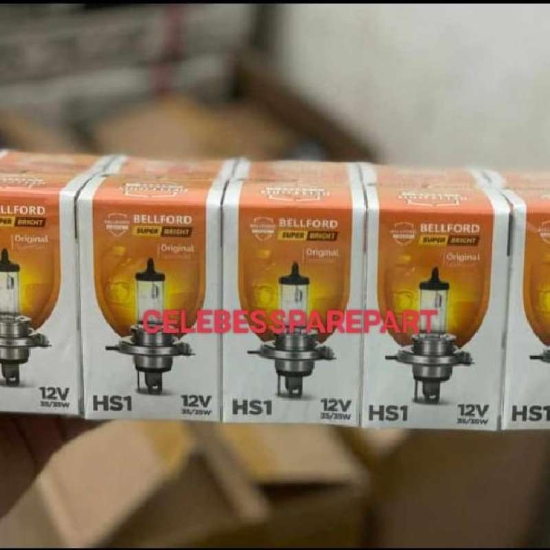 Jual LAMPU MOTOR HALOGEN BELLFORD HS1 12V 35/35W VIXION di Seller CELEBESSPAREPART - Balang Baru ...
