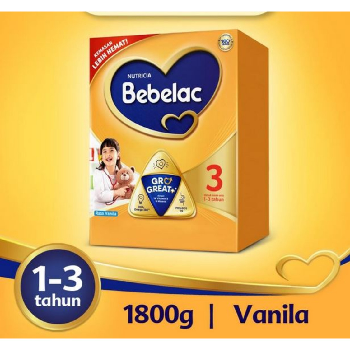 Jual KEMASAN BARU - Bebelac 3 Vanila Box [1800gr] di Seller Bliblimart (Ibu & Anak) - Gudang ...