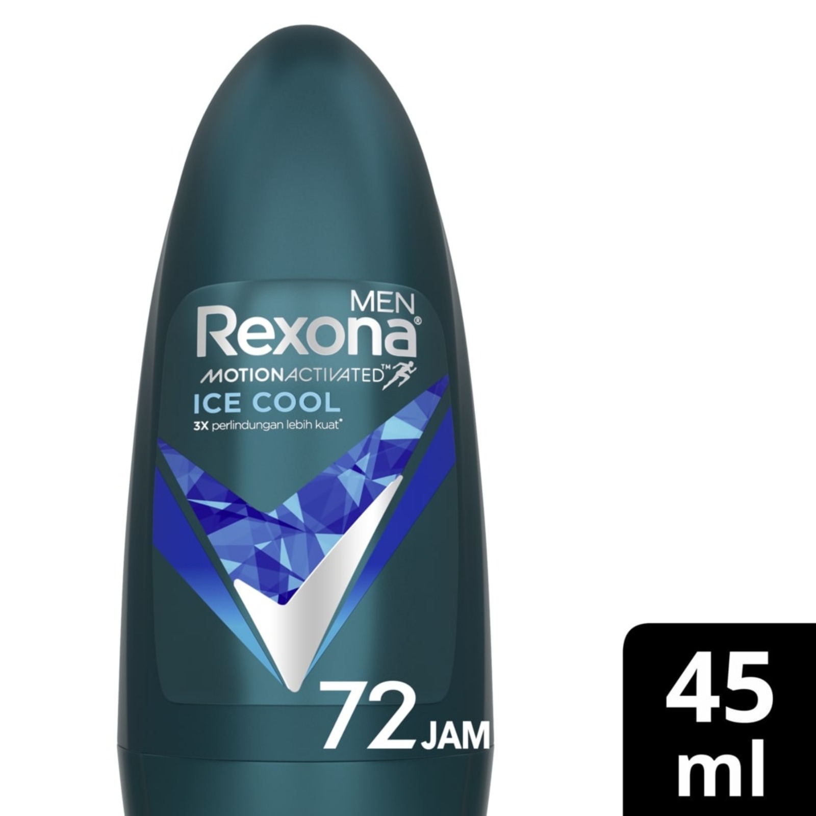 Promo Rexona Men Ice Cool Roll-On Deodorant [45 mL] Diskon 28% di ...