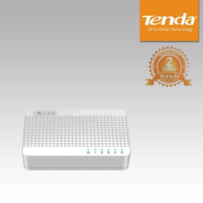 Promo Tenda Networking S105/100 Putih Ethernet Switch [5 Port] Diskon ...