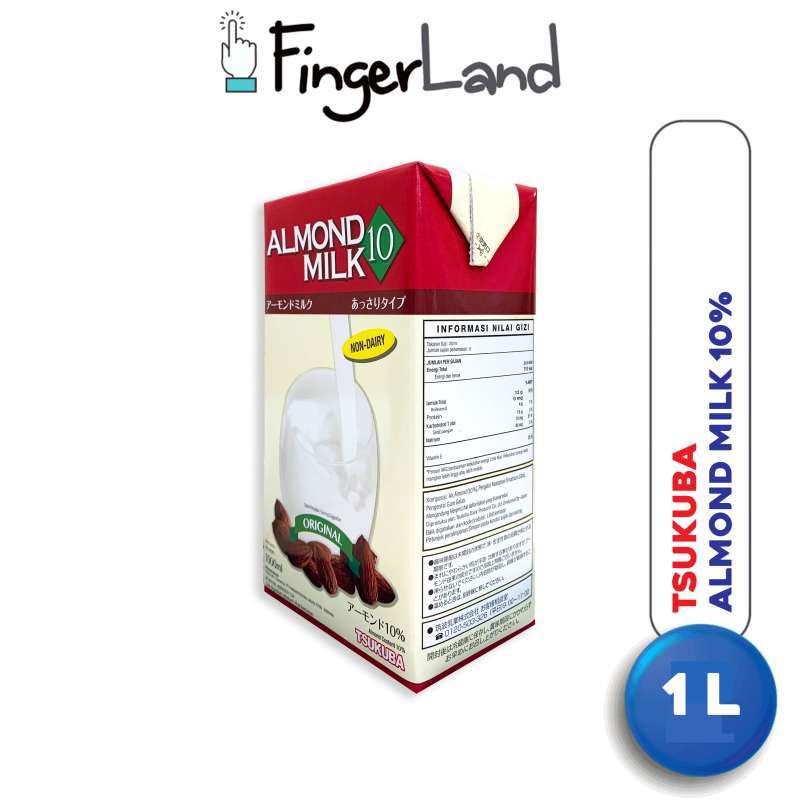 Promo Tsukuba Almond Milk 10% 1 Liter Susu Almond Diskon 41% Di Seller ...