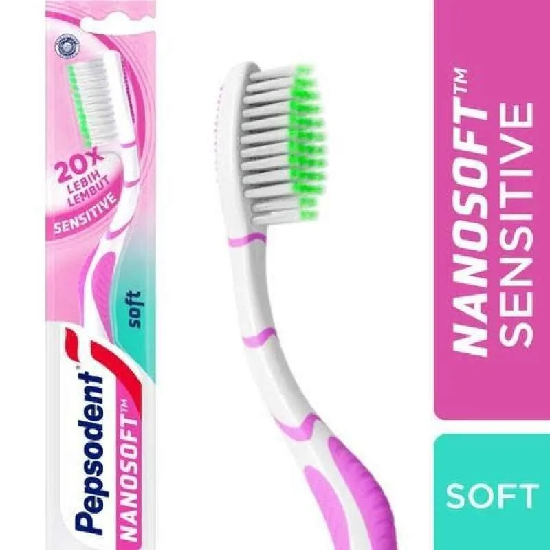 Promo Pepsodent Double Care Nano Soft Sensitive Sikat Gigi [1 Pc ...