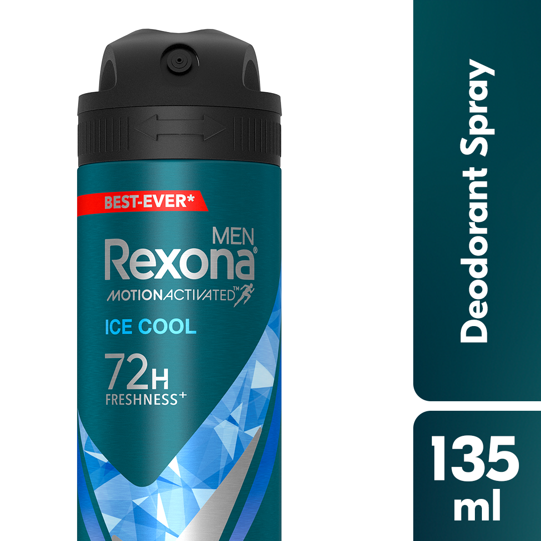 Jual Rexona Men Ice Cool Deodorant Spray [135 Ml] Di Seller Unilever Store Official Store ...