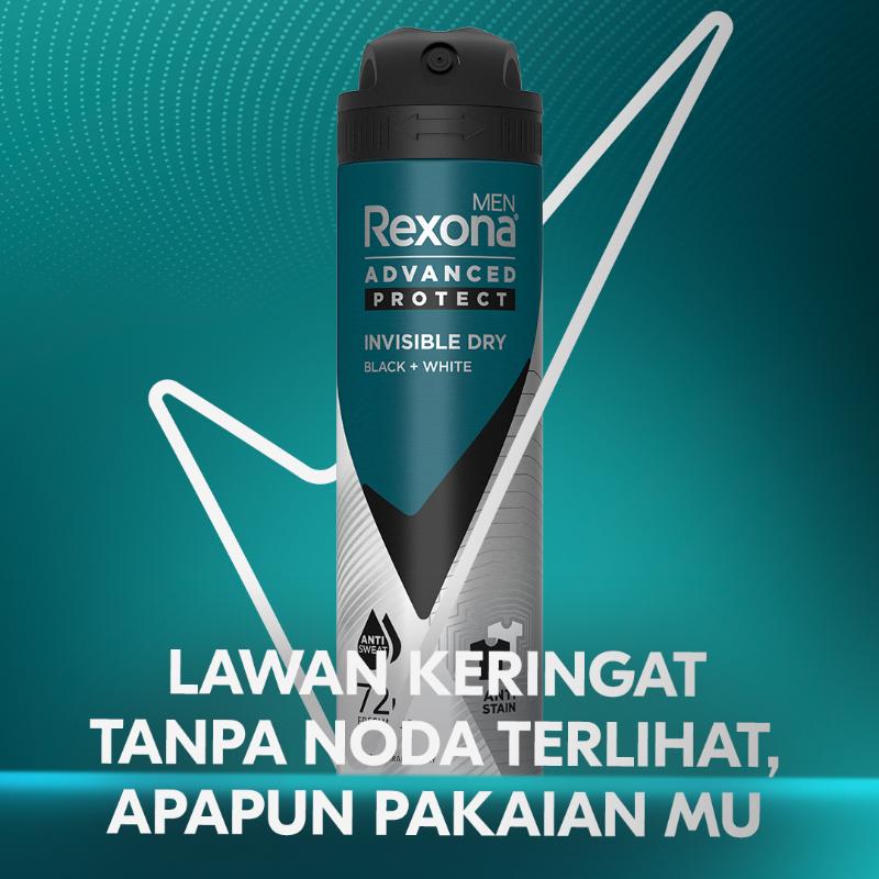Jual Rexona Men Invisible Dry Deodorant Spray [135 Ml] Di Seller Unilever Store Official Store ...