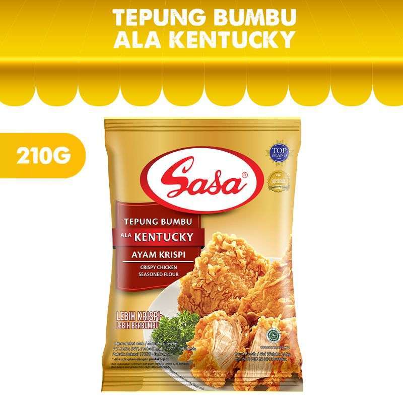 Promo Sasa Tepung Bumbu Kentucy [225 g] Diskon 17% di Seller Sasa Mart ...