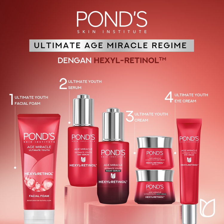 Promo Pond's Age Miracle Hexyl Retinol Niacinamide Night Cream 9gr ...