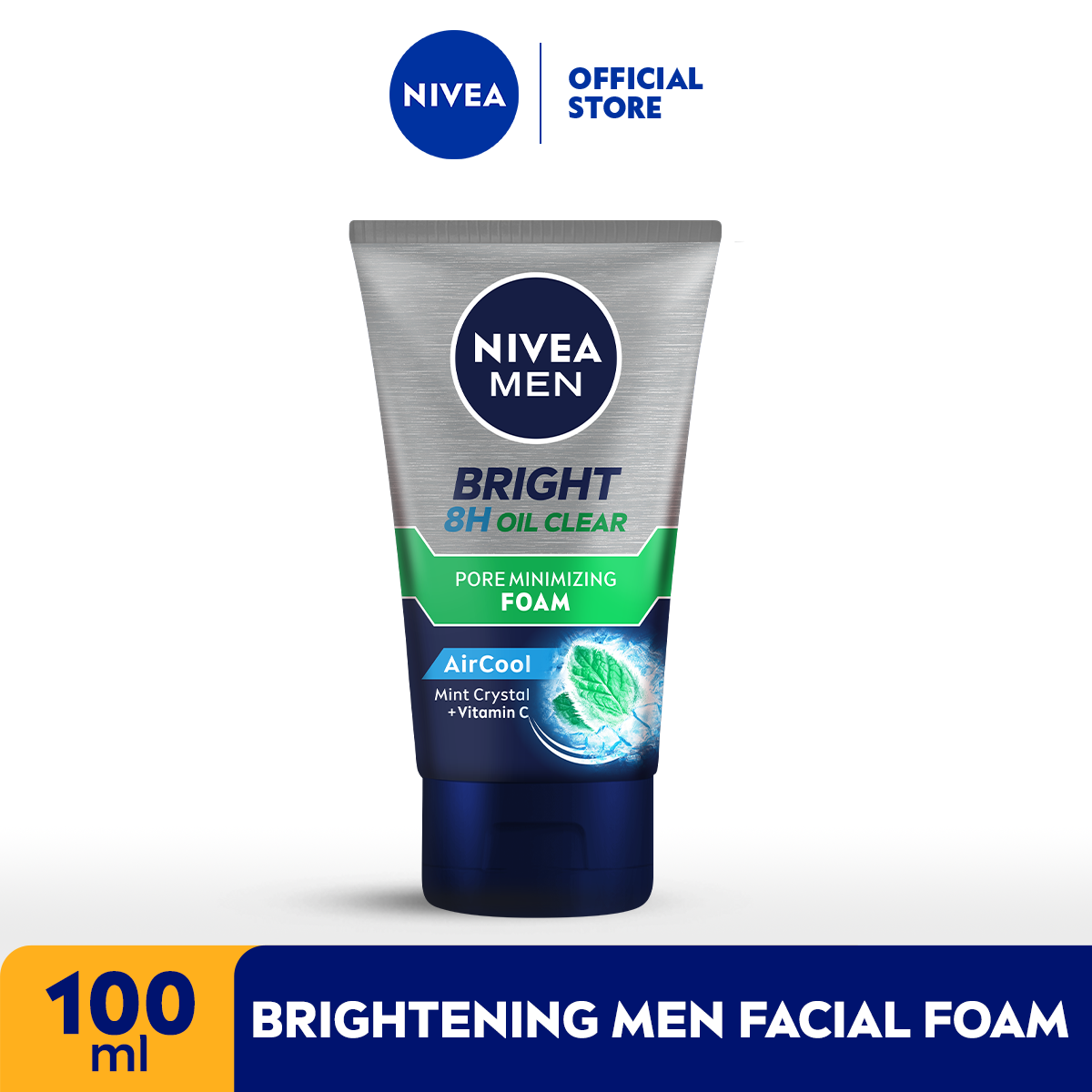 Promo [last Chance] - Nivea Men Bright Oil Clear Pore Minimizing Facial ...