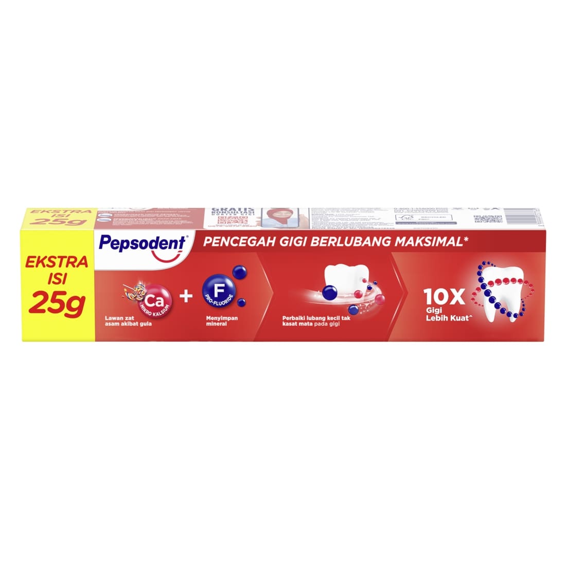 Promo Pepsodent Pasta Gigi Pencegah Gigi Berlubang [225 G] Diskon 13% ...