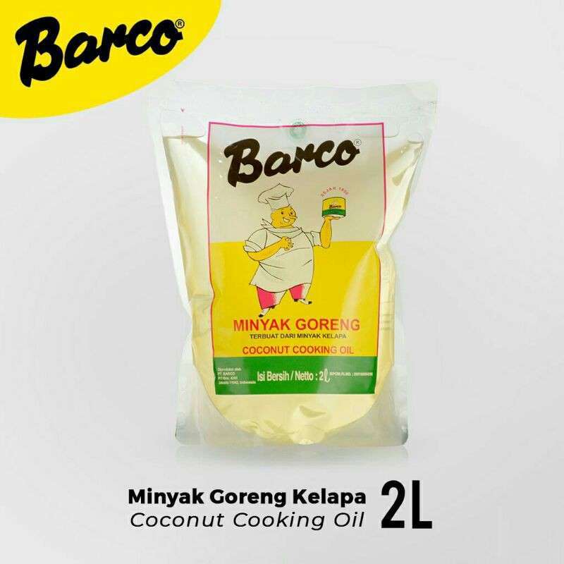 Jual Barco Coconut Cooking Oil Kemasan Botol / Pouch 2l / 2 Liter ...