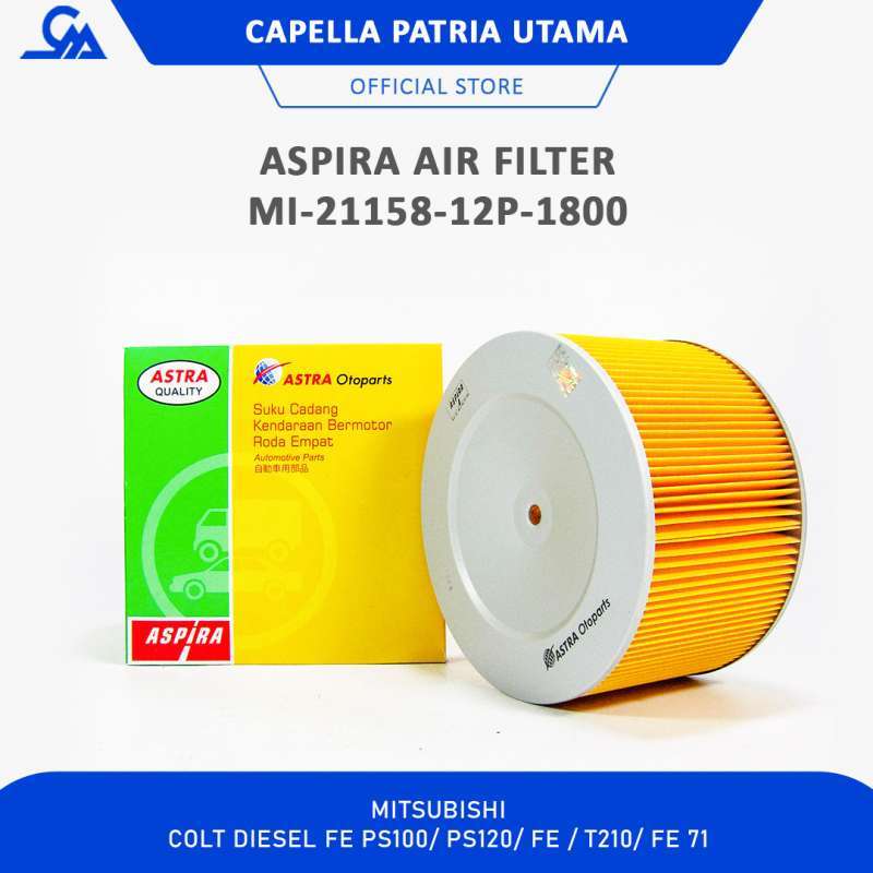 Jual Air Filter Saringan Udara Mi-21158-12p-1800 Mitsubishi Colt Diesel Fe Ps 100 120 Fe T210 Fe ...