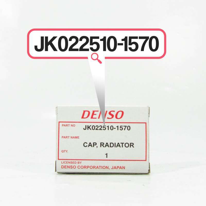 Jual Tutup Cap Radiator Denso Jk022510-1570 Kecil 0.9 Ranger L-200 Ford ...