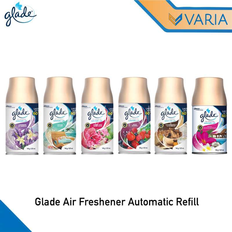 Jual Glade Automatic Spray Refil 225 Ml Pengharum Ruangan Otomatis Aerosol - Exotic Tropical Di ...