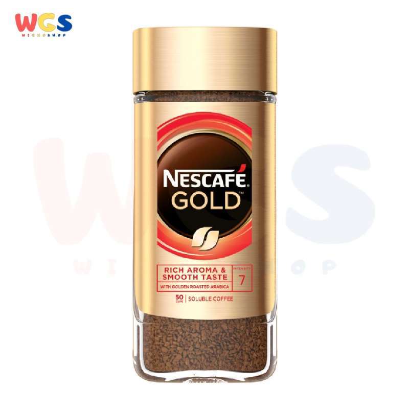 Jual Nescafe Gold Decaf Rich Smooth Arabica & Robusta Instant Coffee ...