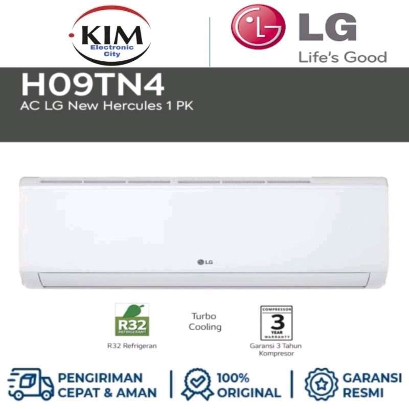 Jual AC LG 1 PK H09TN4 1 PK NEW HERCULES TURBO COOLING R32 [GARANSI ...