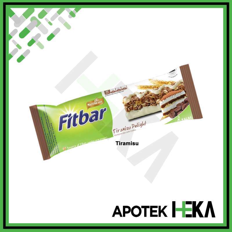 Jual Fitbar 20 g Satuan - Snack Multigrain Rasa Tiramisu di Seller Apotek Heka Semarang Official ...