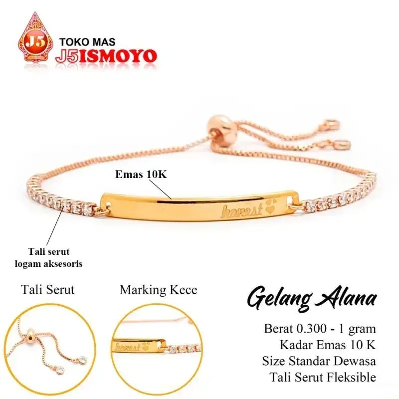 Jual Gelang Emas Muda 💯100% Asli, Model & Harga Terbaru Update Hari Ini ...