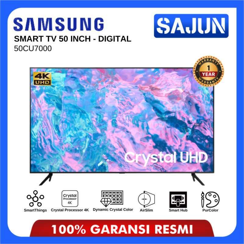 Promo Samsung 50cu7000 Crystal 4k Uhd Smart Tv 50 Inch Ua50cu7000kxxd ...