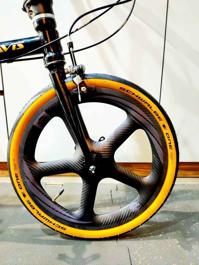 Jual Sepeda Lipat Mavis 16 349 Wheelset Carbon Fullbike Mavis Not Fnhon ...