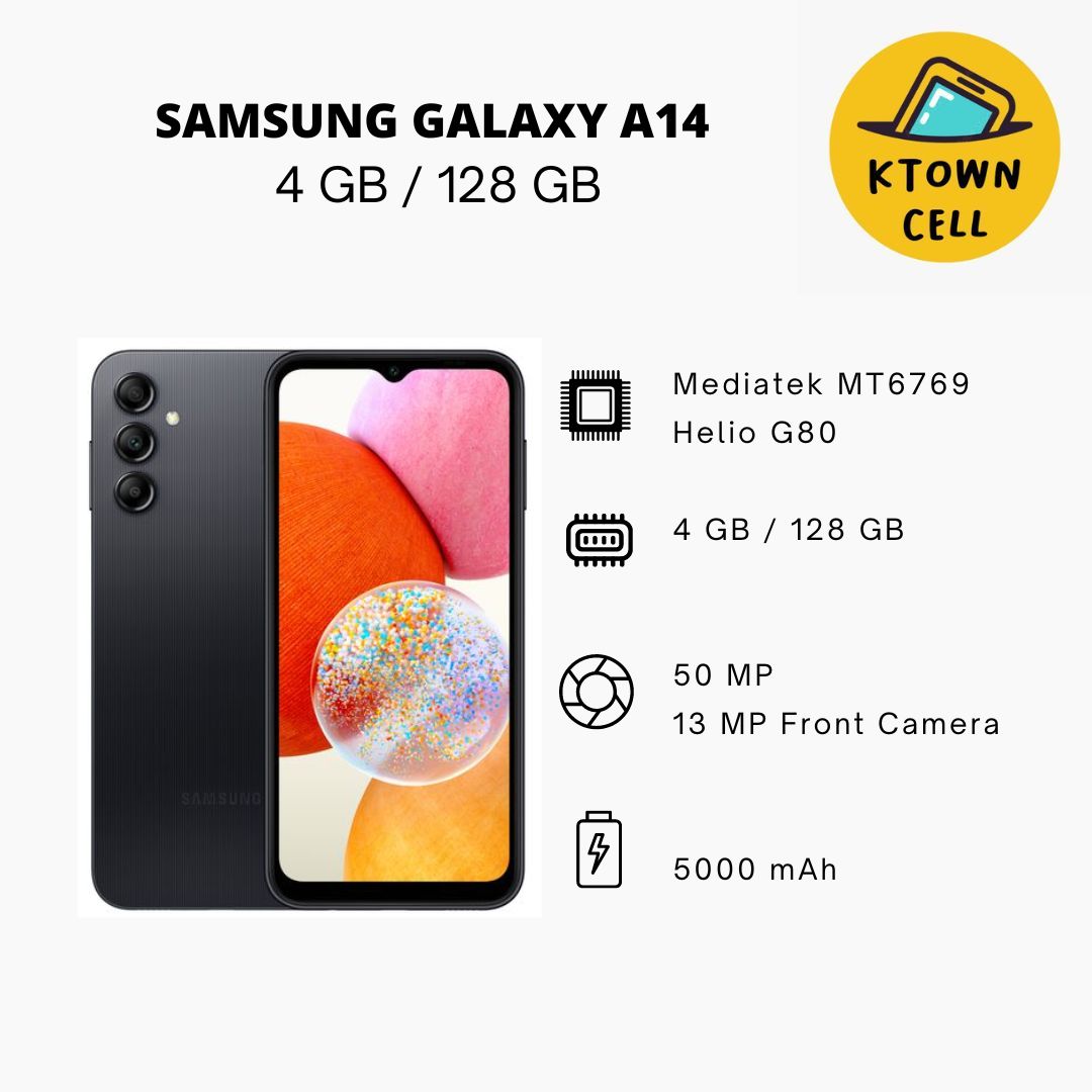 Jual Samsung Galaxy A14 LTE 4/128GB + Adaptor Garansi Resmi di Seller ...