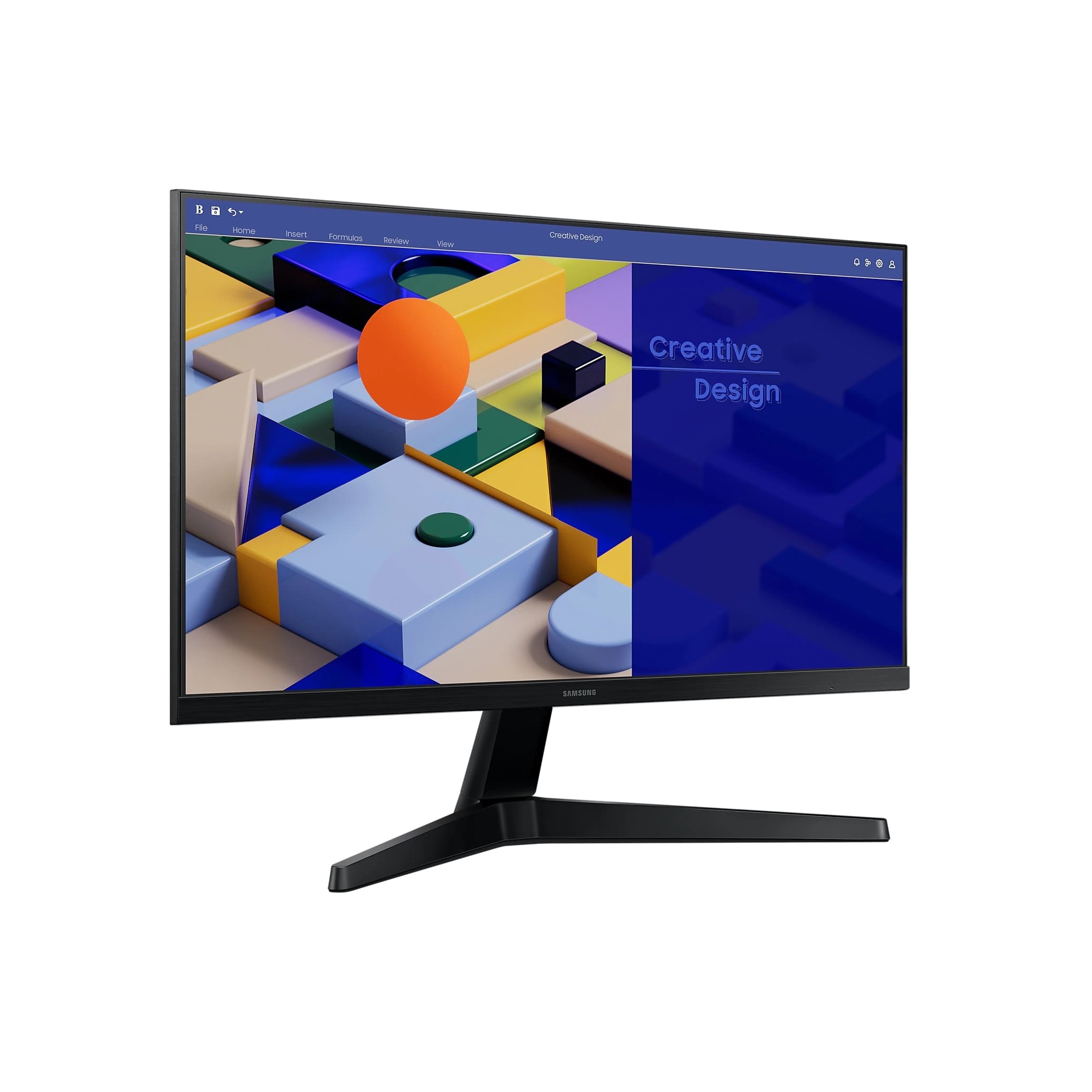 Promo Samsung Ls27c310eaexxd Fhd 27-inch Ips Bezel-less Monitor With ...