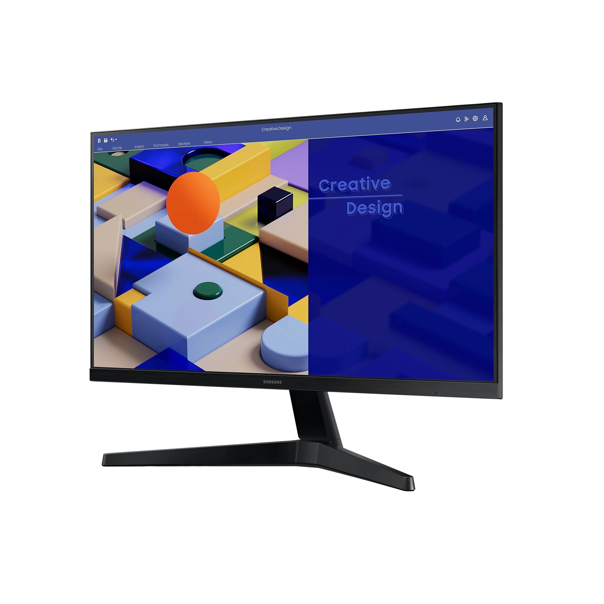 Promo Samsung Ls27c310eaexxd Fhd 27-inch Ips Bezel-less Monitor With ...