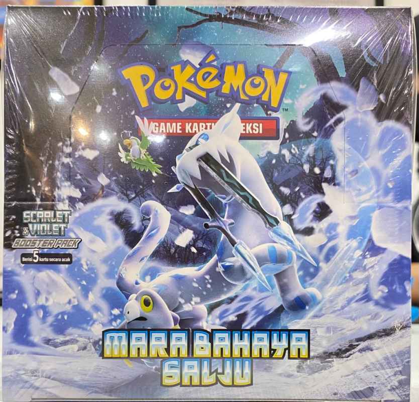 Jual Pokemon Mara Bahaya Salju Booster Box Tcg Indonesia Sv2p Di Seller Monopolis Board Game ...