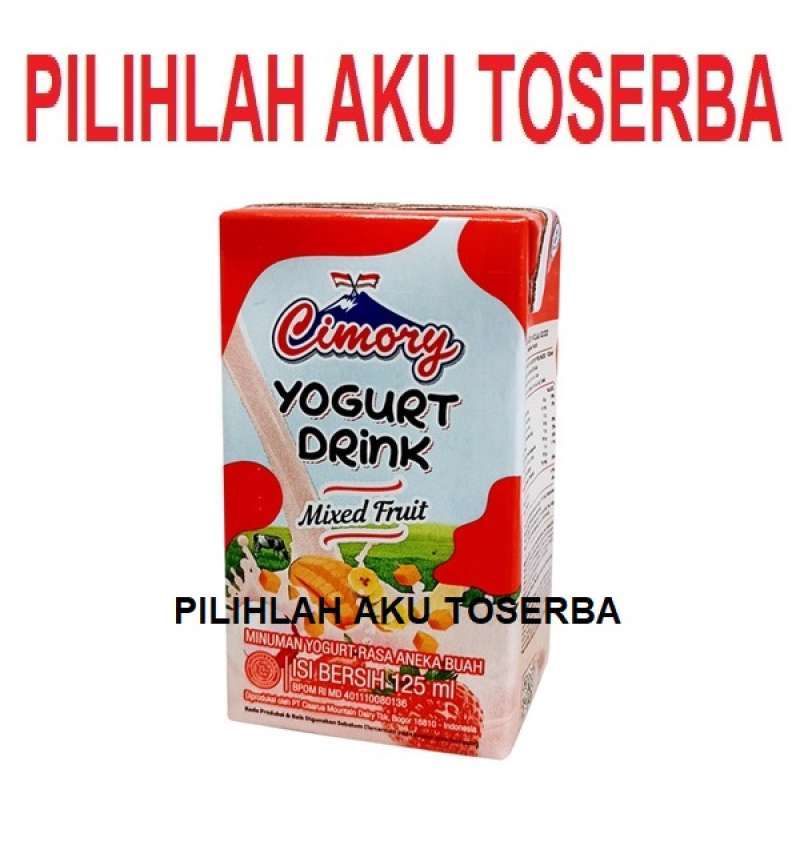 Promo Cimory Yogurt Drink Mixed Fruit Mini 125 Ml - ( Harga 1 Dus Isi ...