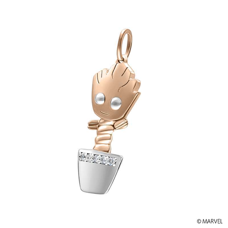 Jual Diamond & Co X Marvel - Groot Diamond Pendant Mar-dpf0366 Di ...