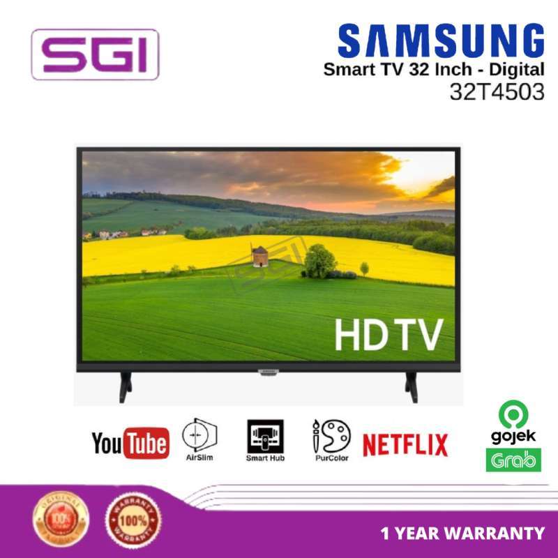 Promo SAMSUNG UA32T4503 LED SMART TV HD 32 INCH Diskon 2% di Seller SGI ...