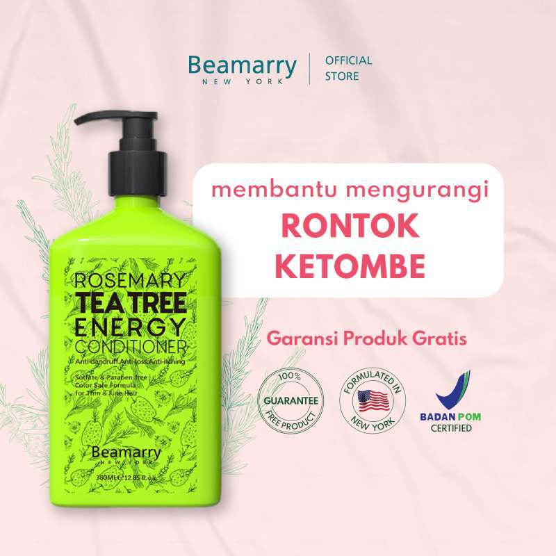 Jual Beamarry Newyork | Conditioner Rosemary Keratin Tea-tree 380ml ...