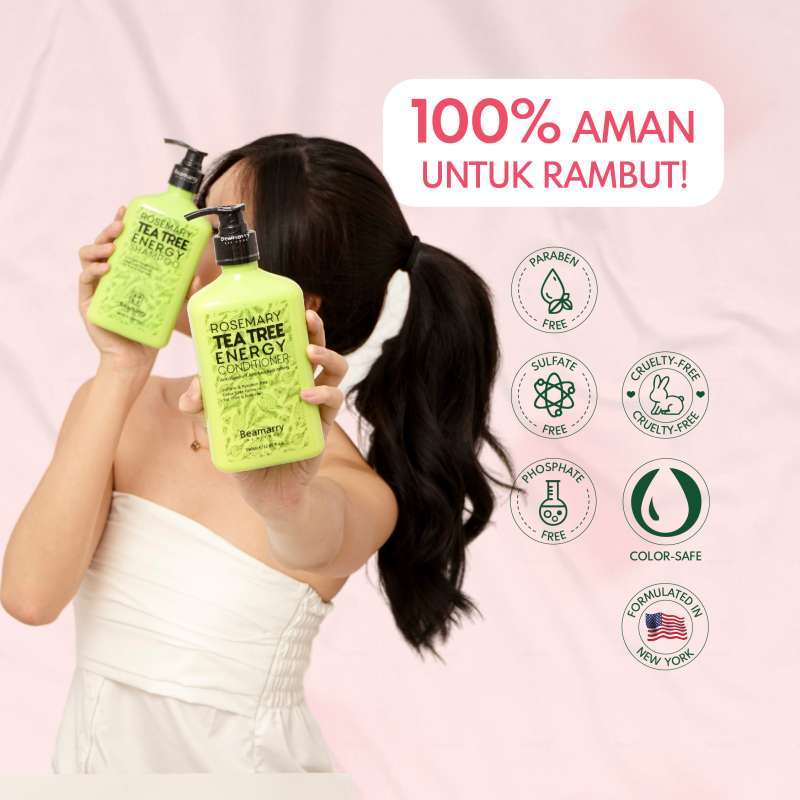 Jual Beamarry Newyork | Conditioner Rosemary Keratin Tea-tree 380ml ...