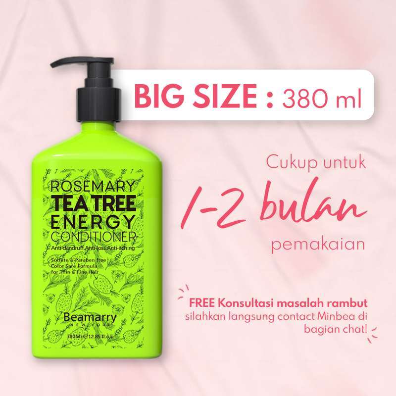 Jual Beamarry Newyork | Conditioner Rosemary Keratin Tea-tree 380ml ...