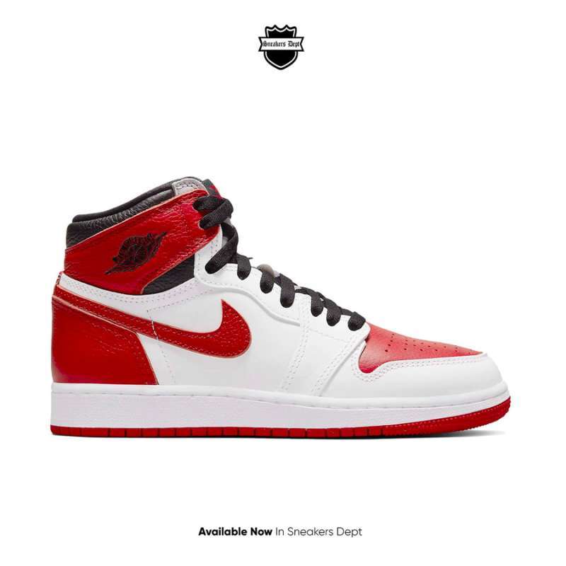 Promo Sepatu Sneakers Pria NIKE AIR JORDAN 1 RETRO HIGH OG HERITAGE ...