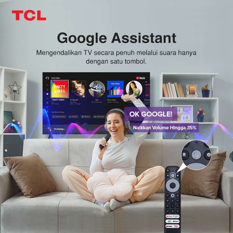 Promo Tcl 32g9 - 32 Inch Google Tv - Fhd - Dolby Audio - Google Play/netflix/youtube - Wifi ...