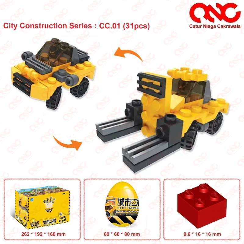 Jual Cnc Surprise Egg Bricks & Blocks - City Construction Series , Lego ...