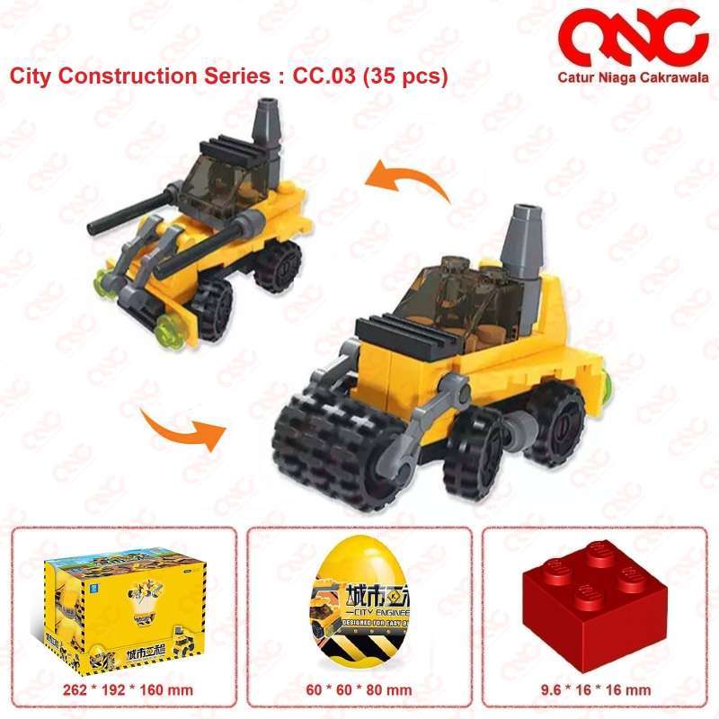 Jual Cnc Surprise Egg Bricks & Blocks - City Construction Series , Lego ...