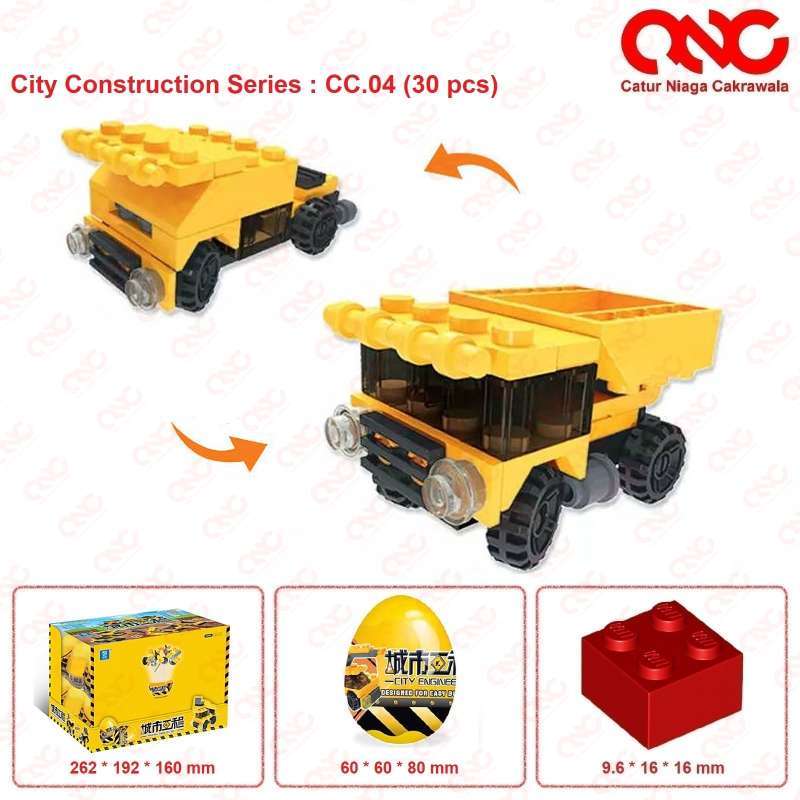 Jual Cnc Surprise Egg Bricks & Blocks - City Construction Series , Lego ...