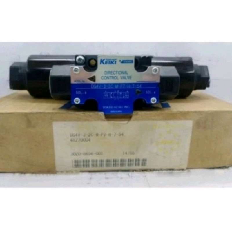 Jual Solenoid Valvehidrolik Tokimec Dg4v-3-2c-m-p7-h-7-54 / Keiki Dg4v ...