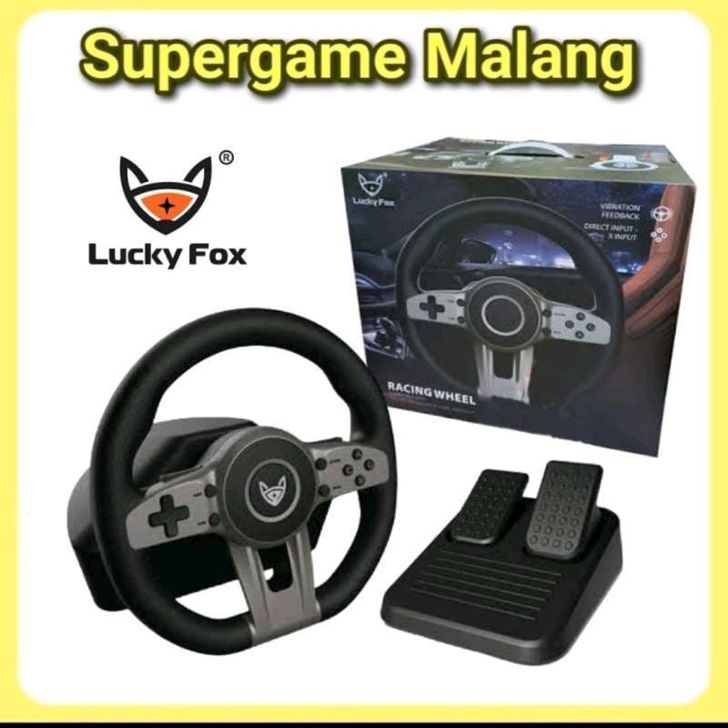 Jual Stir Racing Wheel Ps5 Ps4 Xbox Pc Nintendo Switch Lucky Fox Steering Di Seller Supergame ...