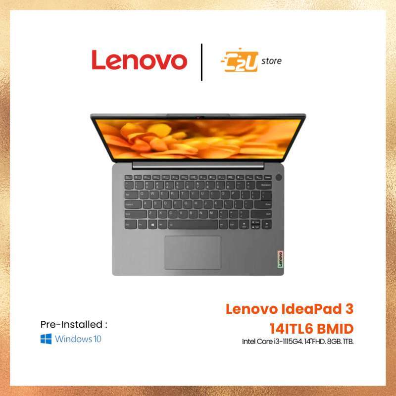 Jual Lenovo Ideapad 3 14itl6 Bmid [i3-1115g4/14 Fhd/8gb/1tb/w10h] Di ...