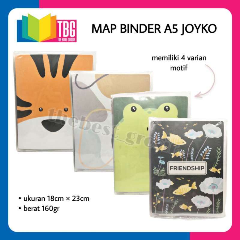 Jual 1 Pcs Map Binder A5 Joyko / Buku Binder / Binder Loose Leaf - F ...