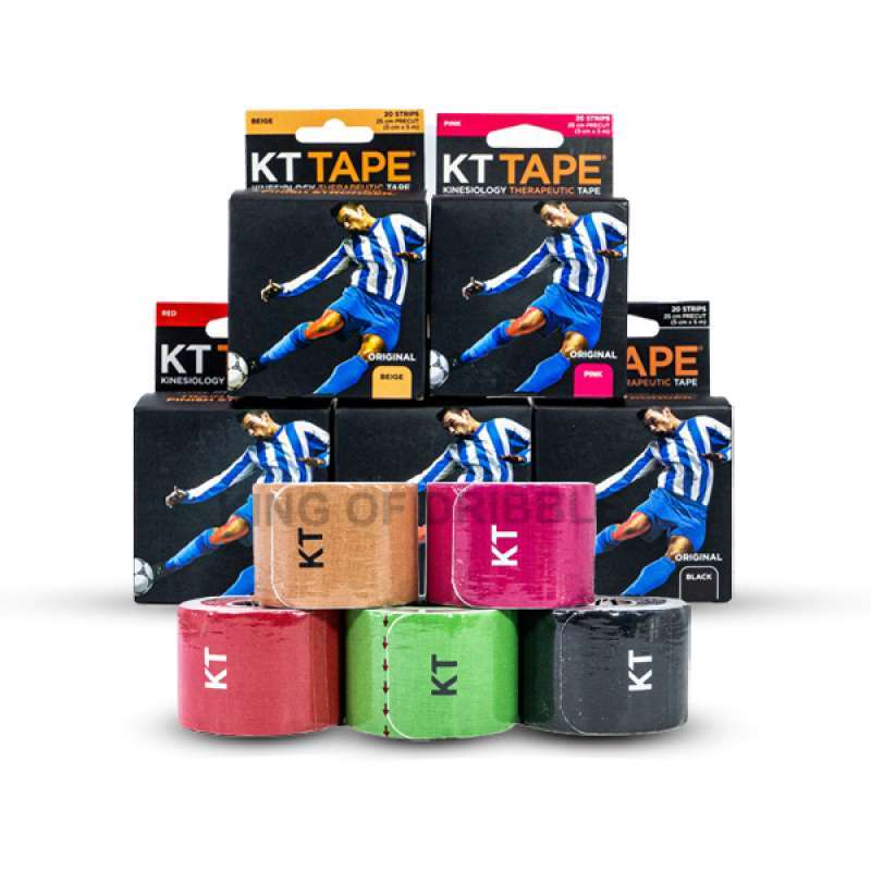 Promo Kinesiology Tape KT Tape Original 20 Strips Original BNWT Diskon ...
