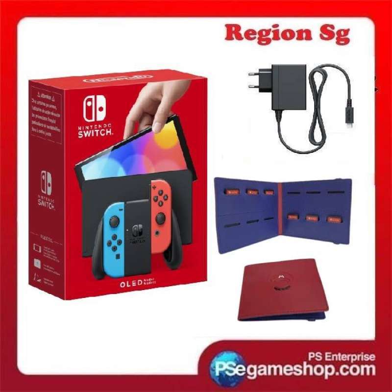 Promo Nintendo Switch Oled Model Neon Set Sg Diskon 5 Di Seller