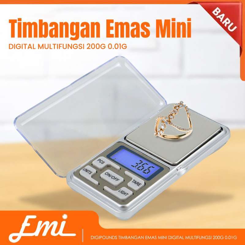 Jual Digipounds Timbangan Mini Emas Akurasi 0.01g - 500g Gold Scale ...