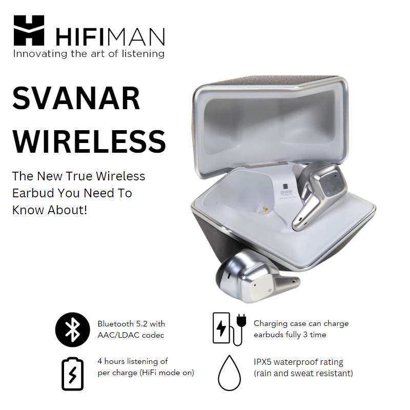 Jual Hifiman Svanar Wireless TWS di Seller Excellent Audio M2 - Mangga ...