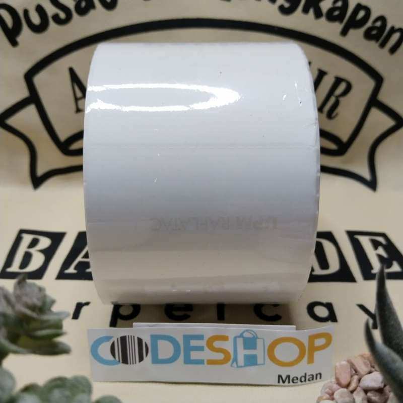 Jual Stiker Label Asset Sparepart Kendaraan Syntetis Awet Yupo 70 X 55 ...